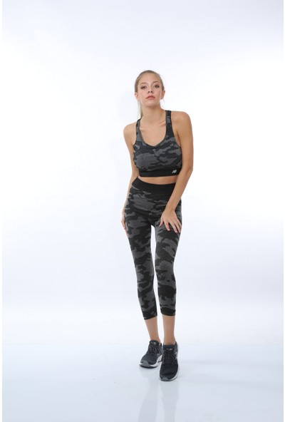 New Balance NBTM017-CAMO Kadın Tayt