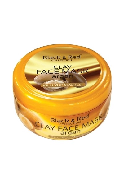 Black & Red Killi Yüz Maskesi Argan 400gr Black & Red Killi Yüz Maskesi Argan 400gr