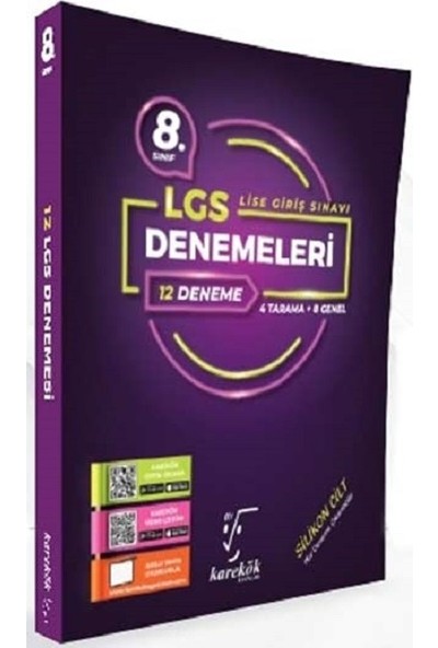 Karekök Yayınları 8.Sınıf Lgs 12'Li Denemeleri