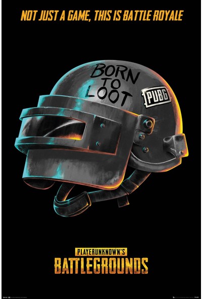 GB Eye Pubg Born To Loot Maxi Poster GB Eye Pubg Born To Loot Maxi Poster