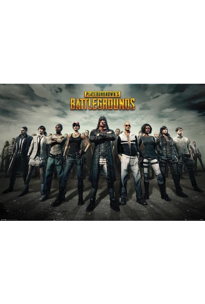 GB Eye Pubg Group Maxi Poster