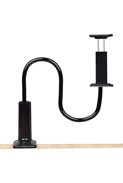 Wlue Flexible Masaüstü Tablet ve Telefon Tutucu 75 cm Siyah Wlue Flexible Masaüstü Tablet ve Telefon Tutucu 75 cm Siyah