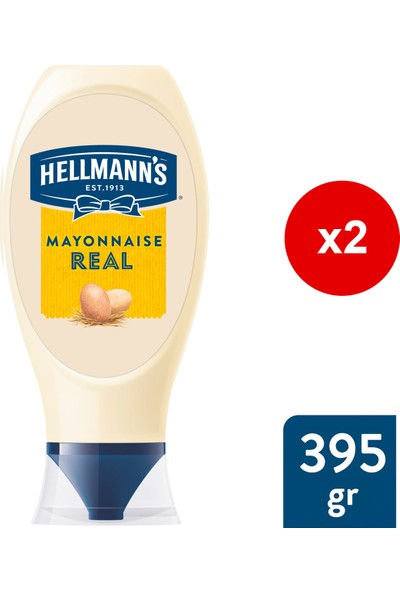 Hellmann's Mayonez 395 gr - 2'li