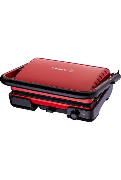 Korkmaz Tostella Kırmızı Tost Makinesi