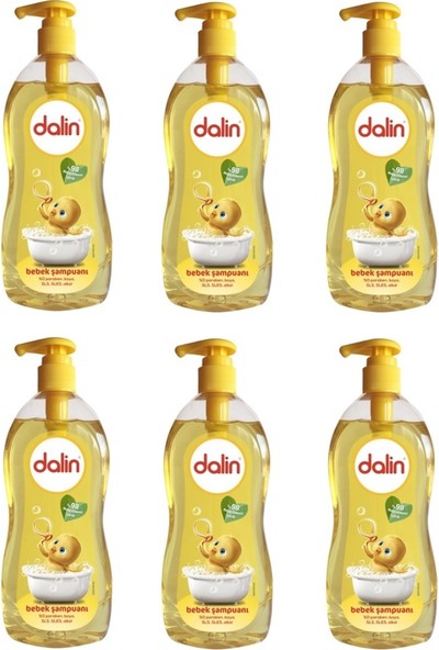 Dalin Şampuan 900 ml - 6 Adet