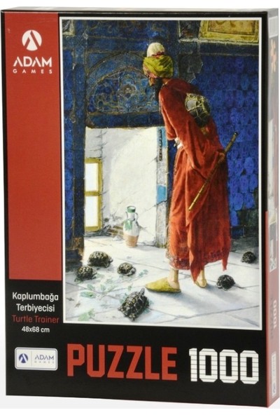 Adam Games Kaplumbağa Terbiyecisi 1000 Parça Puzzle