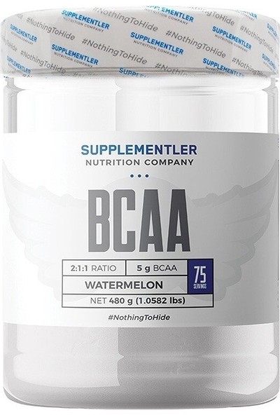 Supplementler Bcaa 2:1:1 480 gr Supplementler Bcaa 2:1:1 480 gr