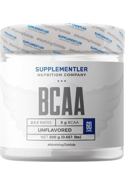 Supplementler Bcaa 2:1:1 300 gr Aromasız
