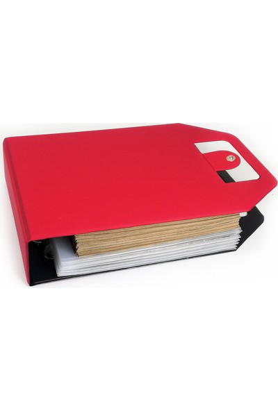 Plak Klasörü 45'lik - Kırmızı