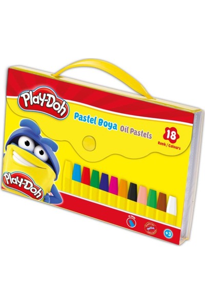 Play-Doh Pastel Boya Çantalı 18'li Play-Doh Pastel Boya Çantalı 18'li