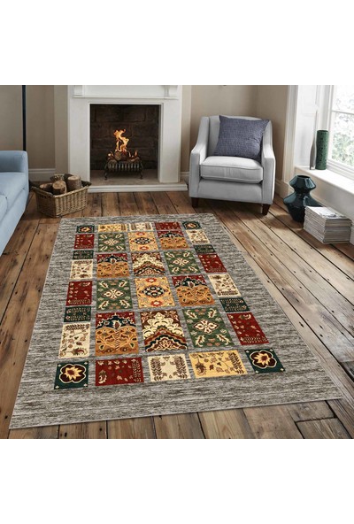 Dekomis Dekoratif Kaymaz Halı Yıkanabilir Yeni Desen Ahk-094 Dekomis Dekoratif Kaymaz Halı Yıkanabilir Yeni Desen Ahk-094
