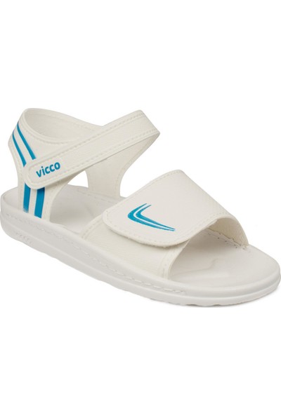 Vicco 332.p20Y.301 Patik Beyaz Çocuk Sandalet