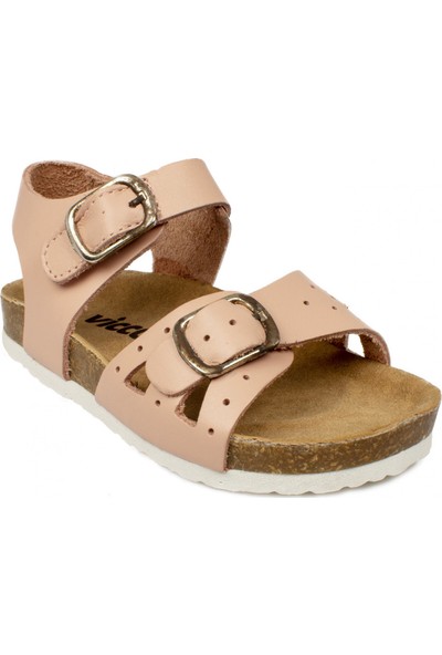 Vicco 905.b20Y.085 Bebe Deri Pudra Çocuk Sandalet Vicco 905.b20Y.085 Bebe Deri Pudra Çocuk Sandalet