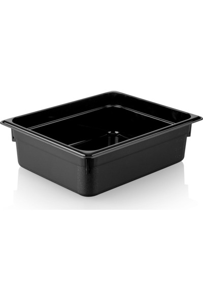 Plastport Kırılmaz Gastronom Küvet - Siyah 1/2-100 Plastport Kırılmaz Gastronom Küvet - Siyah 1/2-100