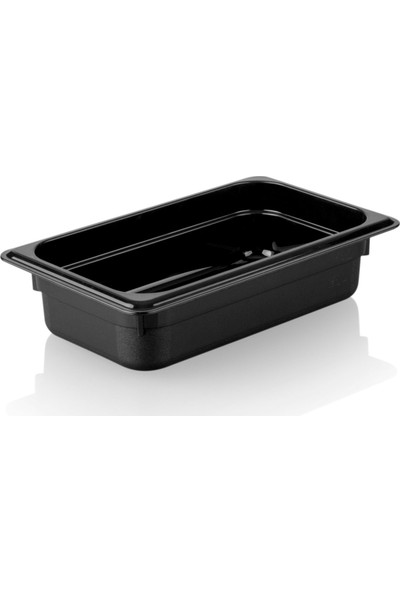 Plastport Kırılmaz Gastronom Küvet - Siyah 1/4-65 Plastport Kırılmaz Gastronom Küvet - Siyah 1/4-65