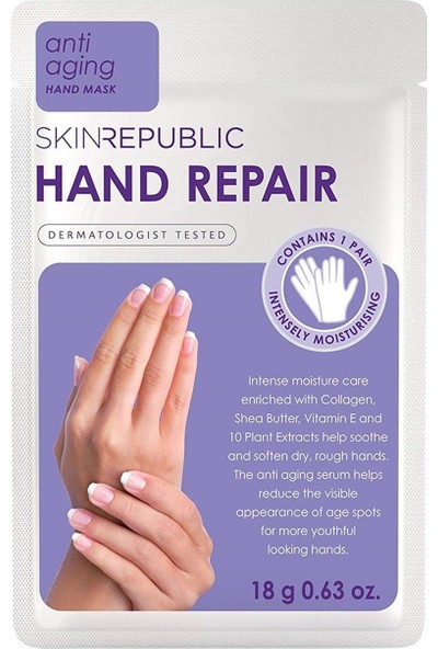 Skin Republic Hand Repair Anti Aging El Maske 18 gr