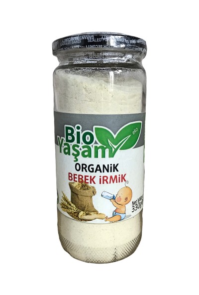 Bio Yaşam Bebek Irmiği Cam Kavanoz 330 gr