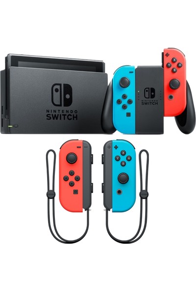 Nintendo Switch Neon Konsol ve Neon Joy-Con Nintendo Switch Neon Konsol ve Neon Joy-Con
