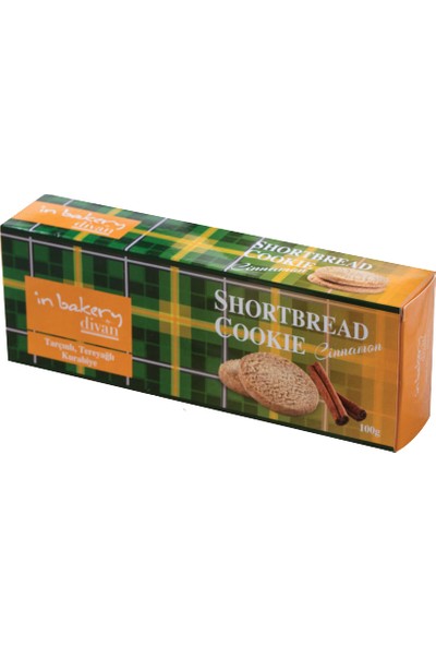 In Bakery By Divan Shortbread Cookie - Tarçın Aromalı 100 gr In Bakery By Divan Shortbread Cookie - Tarçın Aromalı 100 gr