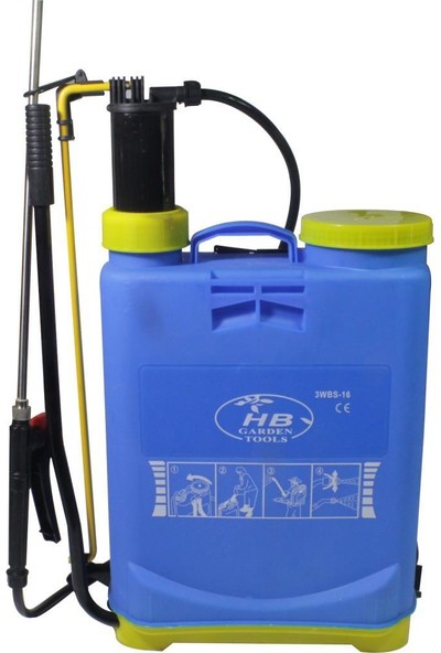 HB Mekanik Kollu Sırta Asılan Dezenfekte Pompası 16 lt