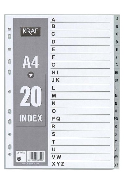 Kraf Separatör 1004 A-Z Kraf Separatör 1004 A-Z