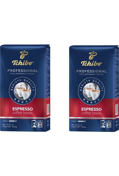 Tchibo Professional Espresso Çekirdek Kahve 1000 gr - 2 Adet Tchibo Professional Espresso Çekirdek Kahve 1000 gr - 2 Adet