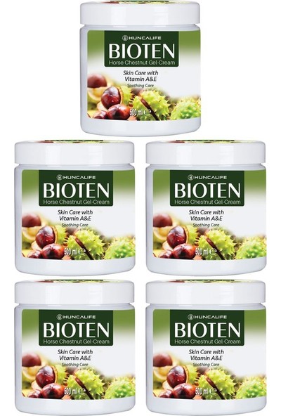 Huncalife Bioten At Kestanesi 500 ml 5'li Set Huncalife Bioten At Kestanesi 500 ml 5'li Set