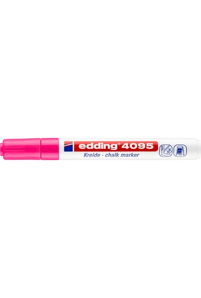 Edding 4095 Likit Tebeşir Kalemi Fosforlu Pembe Edding 4095 Likit Tebeşir Kalemi Fosforlu Pembe