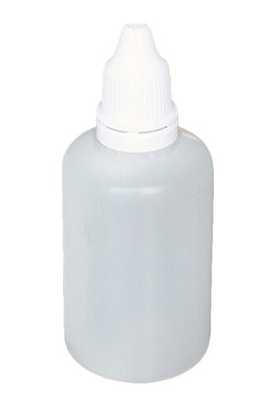 Demet Home Boş Plastik Şişe 50 ml Likit Kolonya Mürekkep Çok Amaçlı Şişesi 100'lü