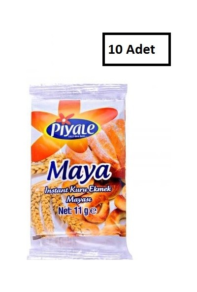 Piyale Kuru Ekmek Mayası 10'lu 11 gr Piyale Kuru Ekmek Mayası 10'lu 11 gr