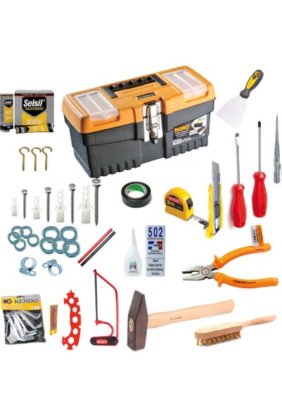 Çetin 132 Parça 40 Çeşit Ürünlü Alet Çantası Seti - Çetin Cıvata Takım Çantası - 02 Çetin 132 Parça 40 Çeşit Ürünlü Alet Çantası Seti - Çetin Cıvata Takım Çantası - 02