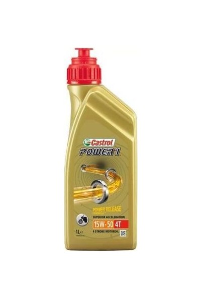 Castrol Castrol Motosiklet Yağı 4 Zamanlı 15W-50 Castrol Castrol Motosiklet Yağı 4 Zamanlı 15W-50