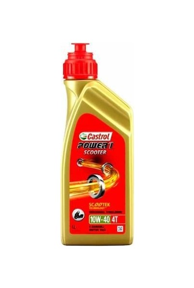Castrol Castrol Scooter Motosiklet Yağı 4 Zamanlı 10W-40