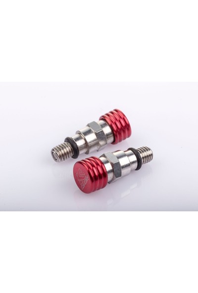 Caken Amortisör Hava Alma Valfi M5 0.7 Mm Kırmızı