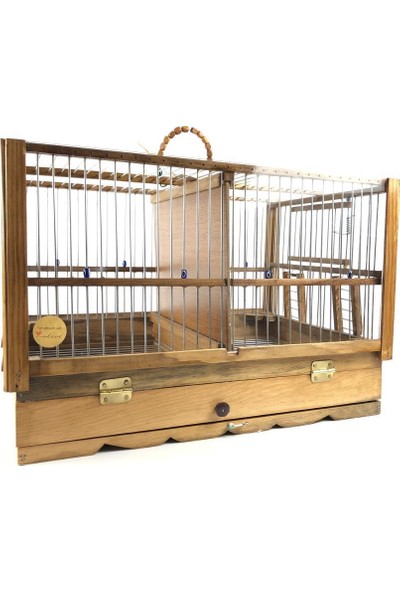 Naturbird Assos Korumalı Ahşap Kafes