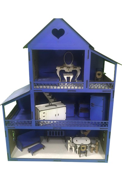 Düven Hobi Evi Ahşap Barbie Oyun Evi Düven Hobi Evi Ahşap Barbie Oyun Evi