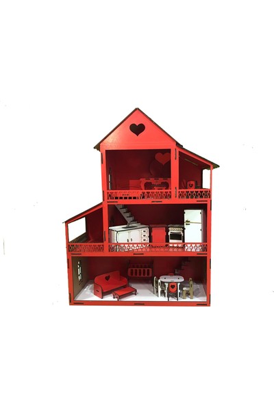 Düven Hobi Evi Ahşap Barbie Oyun Evi Düven Hobi Evi Ahşap Barbie Oyun Evi