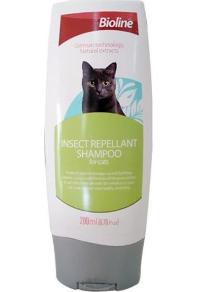 Bioline Asalak Uzaklaştırıcı Kedi Şampuanı 200 ml