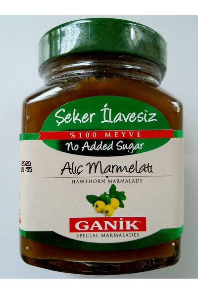 Ganik Şekersiz Alıç Marmelatı 350 gr