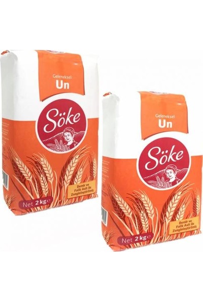 Söke Geleneksel Un 2 kg 2'li