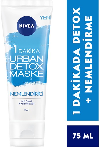Nivea 1 Dakika Urban Detox Maske Nemlendirici 75Ml Nivea 1 Dakika Urban Detox Maske Nemlendirici 75Ml