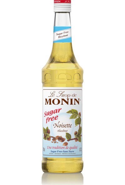 Monin Sugar Free Hazelnut (Şekersiz Fındık) Şurubu
