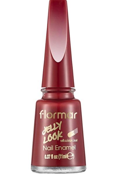 Flormar Jelly Look Nail Enamel Oje L47 Red Tile Flormar Jelly Look Nail Enamel Oje L47 Red Tile