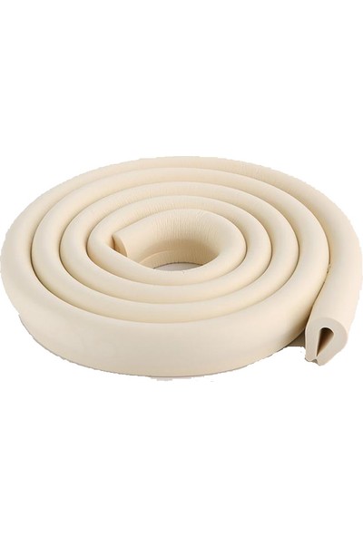 Agubugu Baby U Kenar Koruyucu Kauçuk Krem - 2 Metre Agubugu Baby U Kenar Koruyucu Kauçuk Krem - 2 Metre