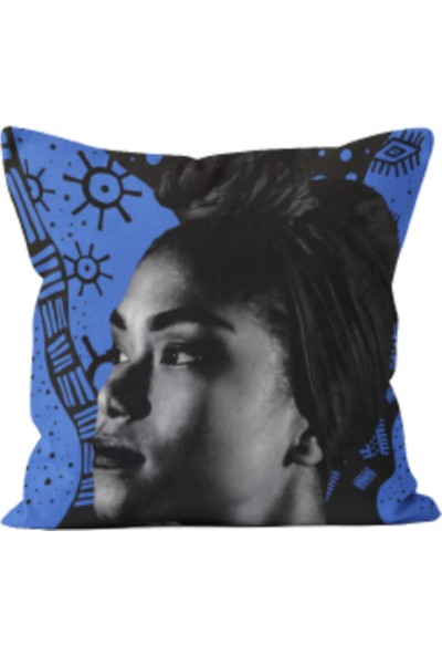 Belnido Home Afrika Motifli Dekoratif Kırlent Kılıfı - KRA00004