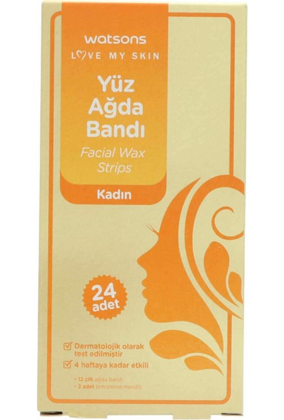 Watsons Yüz Ağda Bandı 24 Adet