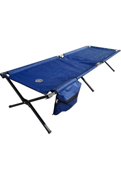 Atef Outdoor Portatif Kampet Yatak Mavi