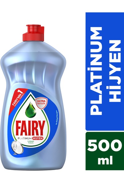 Fairy Platinum Hijyen  500 ml Sıvı Bulaşık Deterjanı