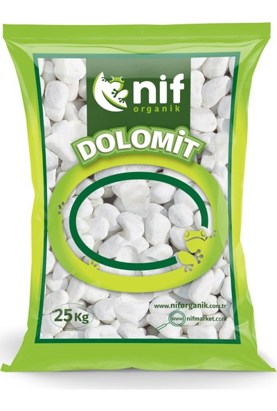 Nif Organik Dolomit 25 kg 6 - 10 cm Nif Organik Dolomit 25 kg 6 - 10 cm