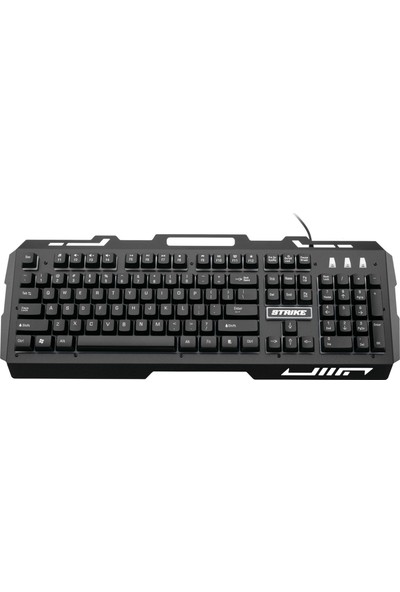 MF Product Strike 0197 Kablolu Rgb Gaming Klavye Siyah MF Product Strike 0197 Kablolu Rgb Gaming Klavye Siyah